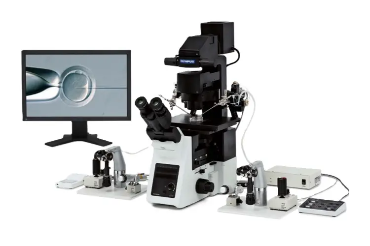 IX73 ICSI/IMSI Inverted Microscope for IVF Labs | Analis